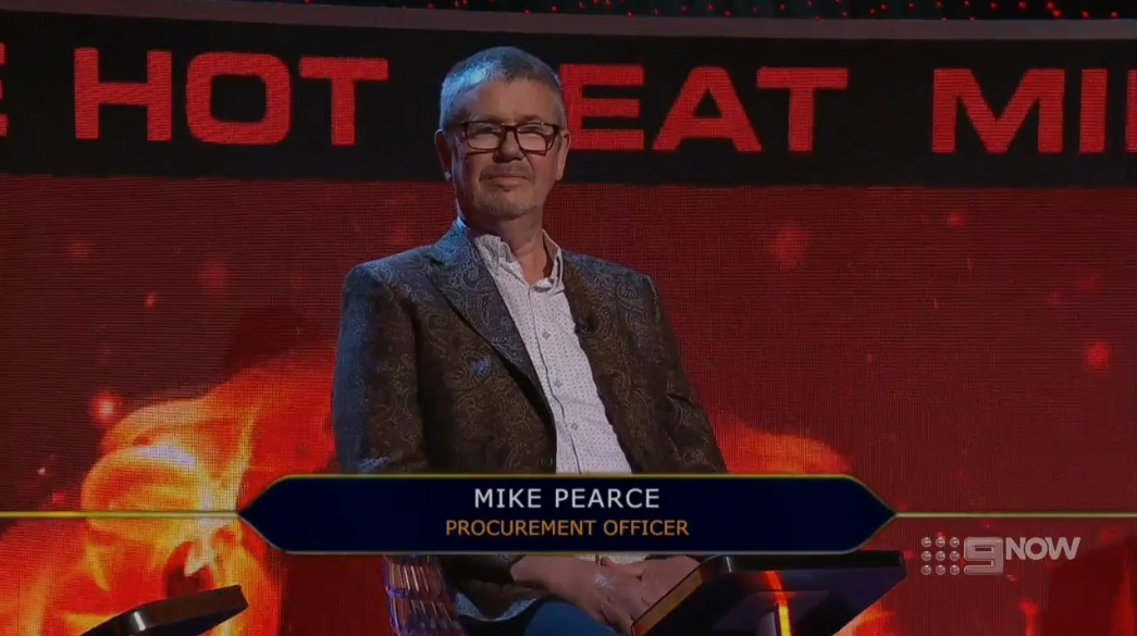 Mike Pearce | Who Wants To Be A Millionaire Wiki | Fandom