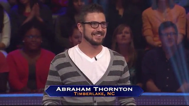 Abraham Thornton | Who Wants To Be A Millionaire Wiki | Fandom