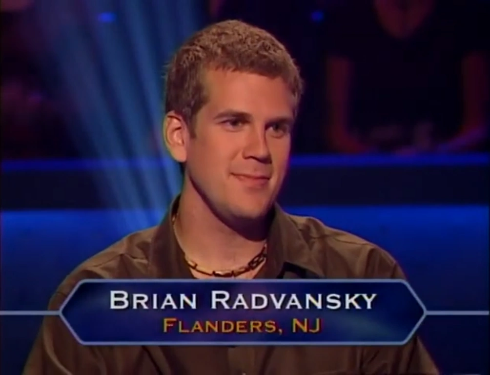 Brian Radvansky | Who Wants To Be A Millionaire Wiki | Fandom
