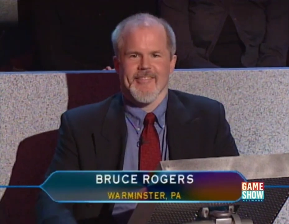 Bruce Rogers | Who Wants To Be A Millionaire Wiki | Fandom