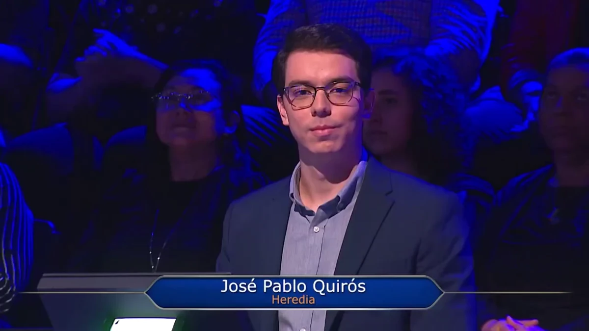 José Pablo Quirós | Who Wants To Be A Millionaire Wiki | Fandom
