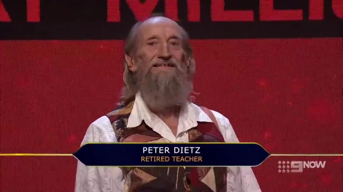 Peter Dietz | Who Wants To Be A Millionaire Wiki | Fandom