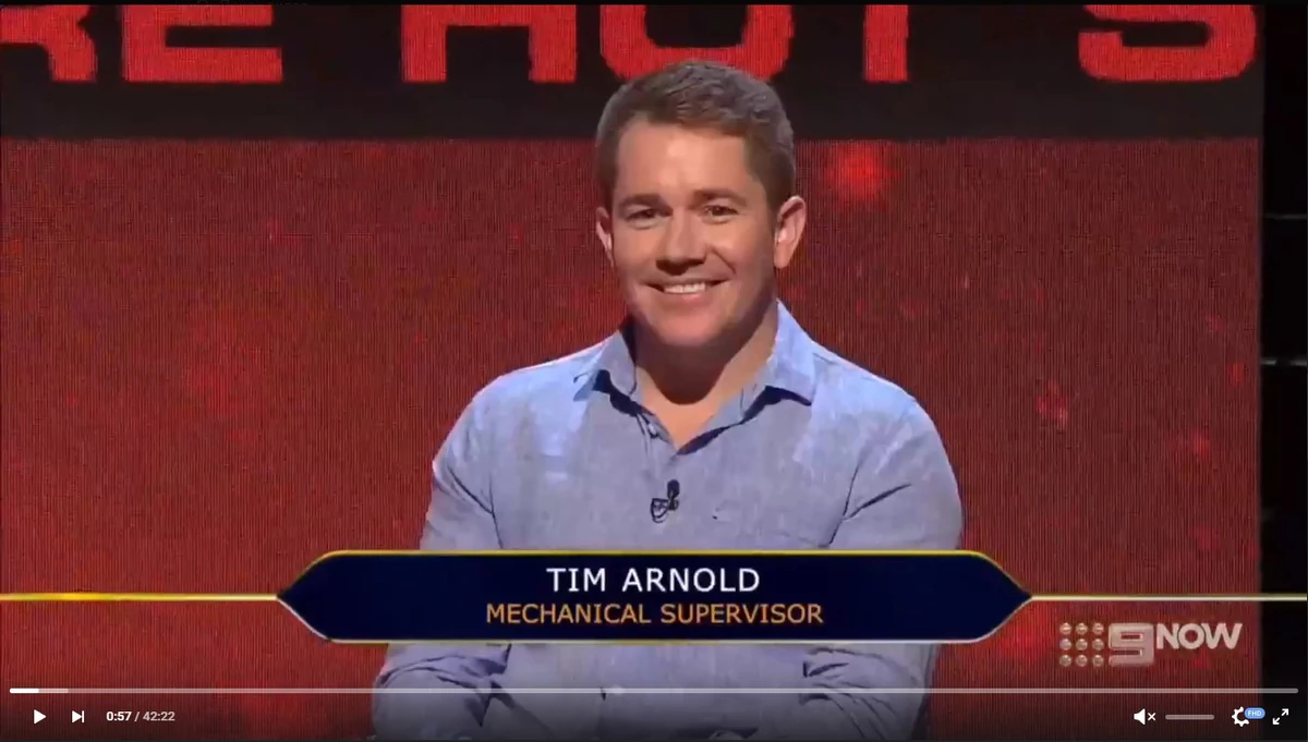 Tim Arnold | Who Wants To Be A Millionaire Wiki | Fandom