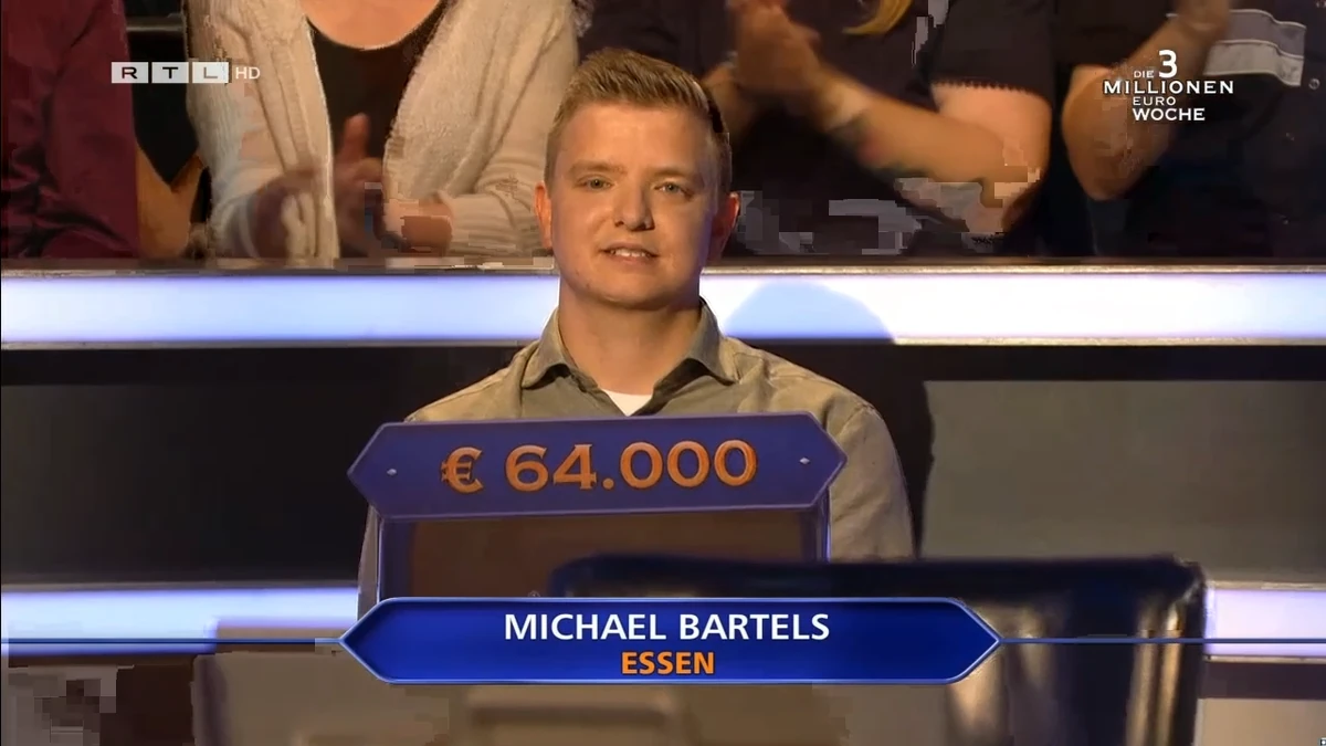Michael Bartels | Who Wants To Be A Millionaire Wiki | Fandom