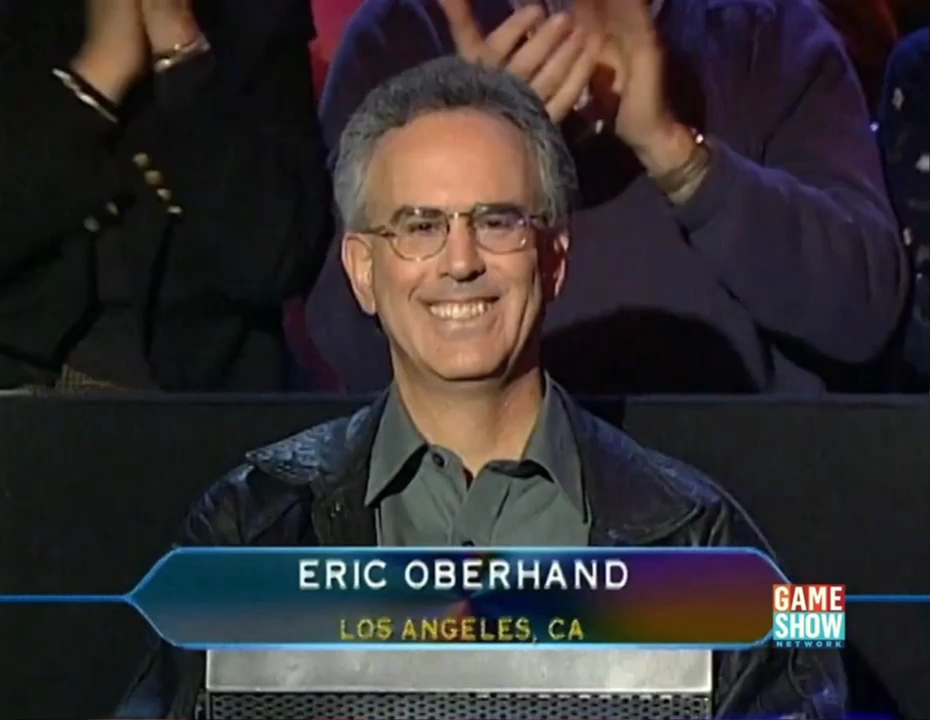 Eric Oberhand | Who Wants To Be A Millionaire Wiki | Fandom