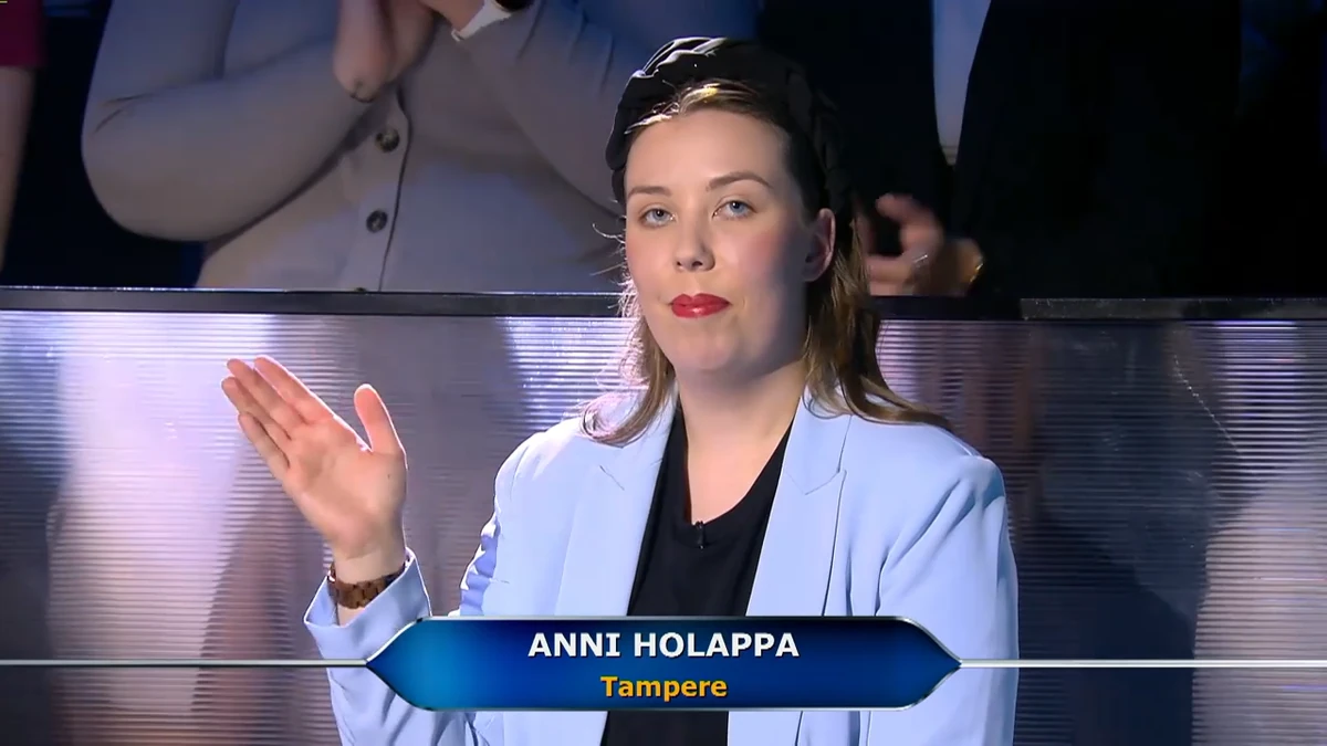 Anni Holappa | Who Wants To Be A Millionaire Wiki | Fandom
