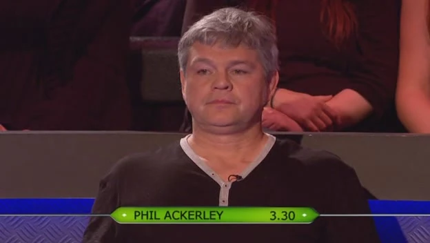Phil Ackerley | Who Wants To Be A Millionaire Wiki | Fandom