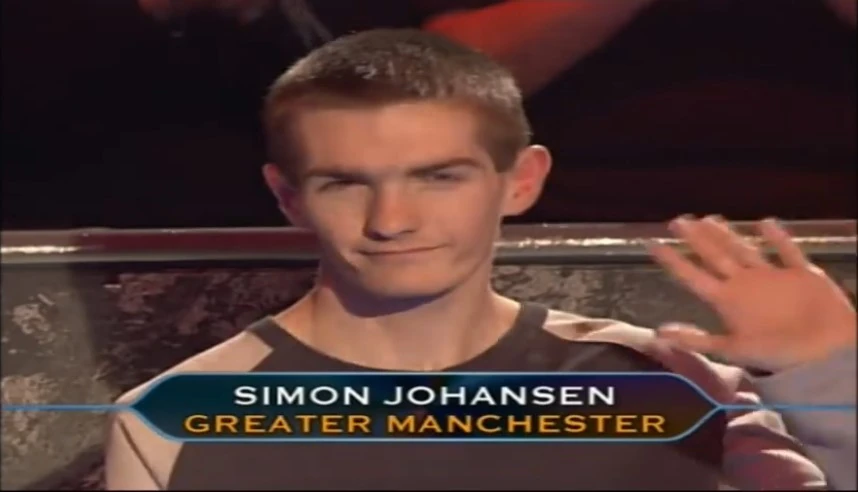 Simon Johansen | Who Wants To Be A Millionaire Wiki | Fandom