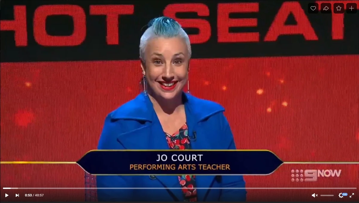 Jo Court | Who Wants To Be A Millionaire Wiki | Fandom