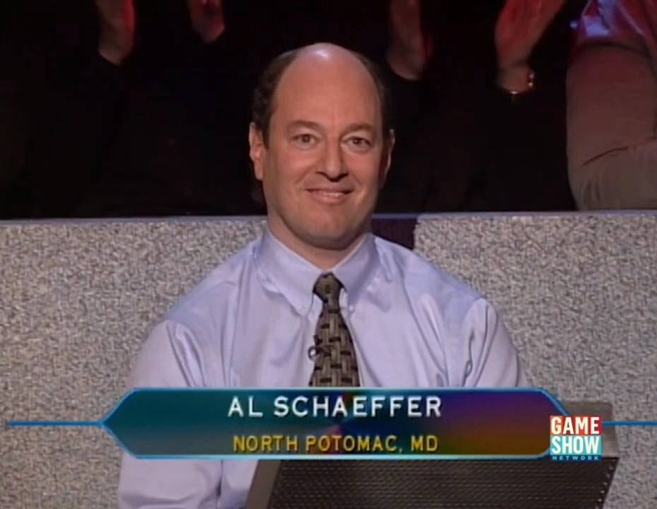 Al Schaeffer | Who Wants To Be A Millionaire Wiki | Fandom