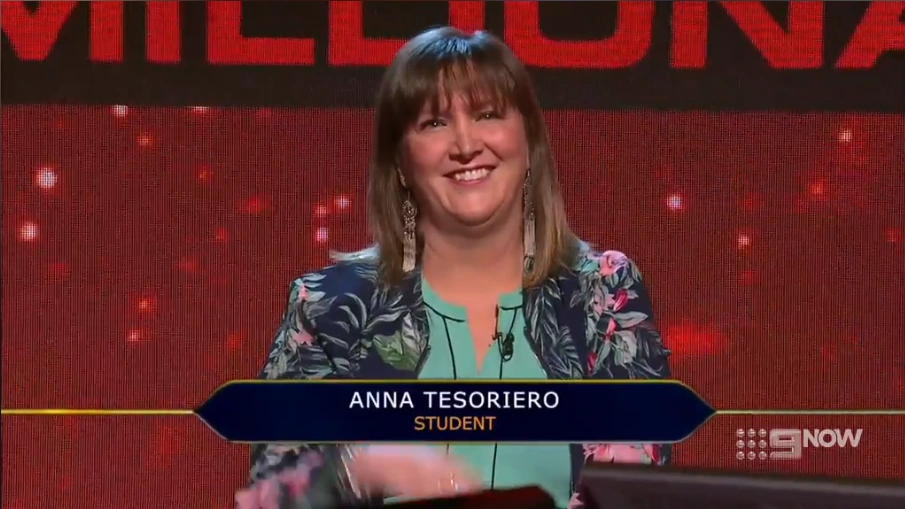 Anna Tesoriero | Who Wants To Be A Millionaire Wiki | Fandom
