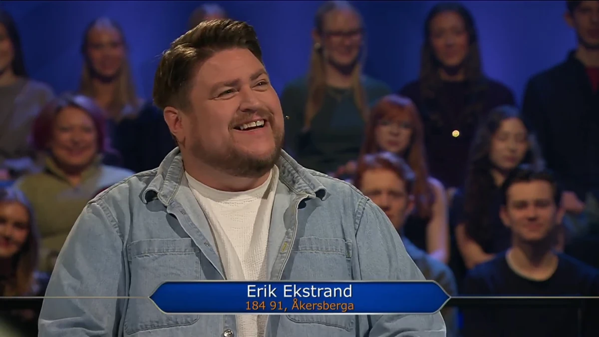 Erik Ekstrand | Who Wants To Be A Millionaire Wiki | Fandom
