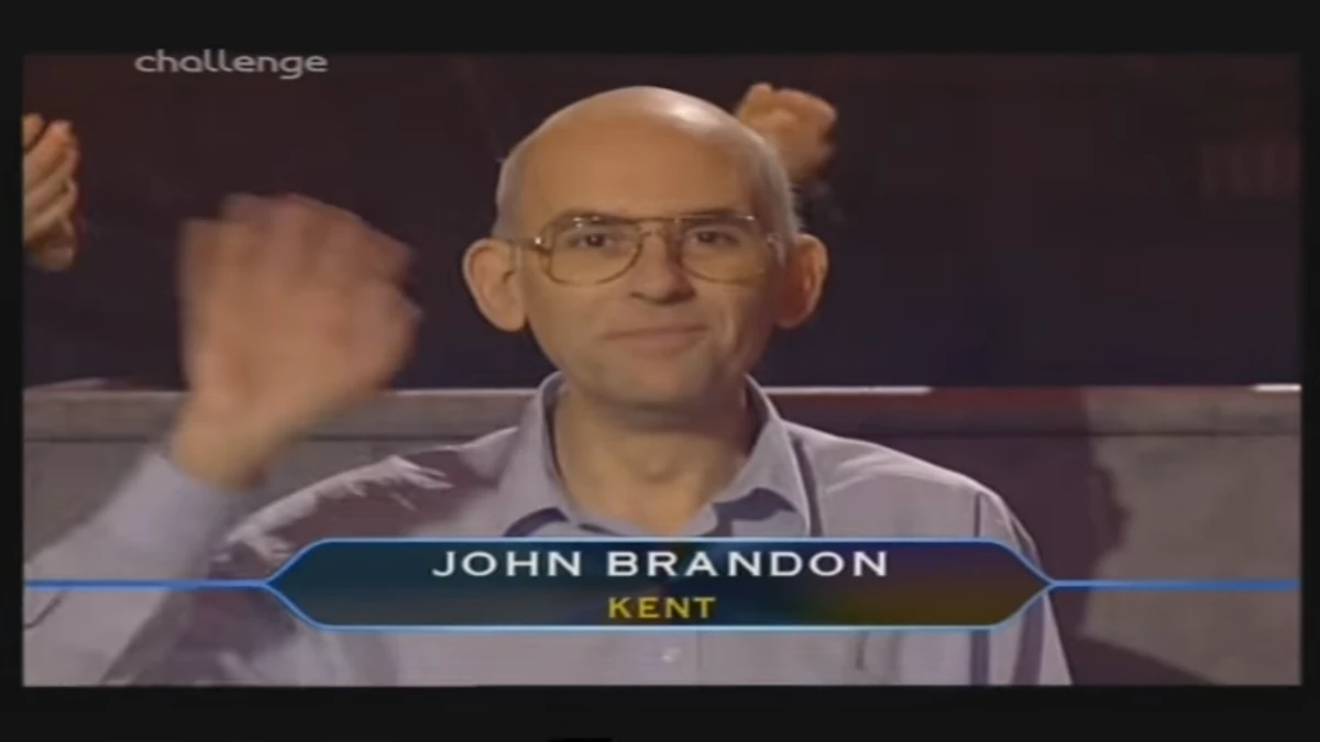 John Brandon | Who Wants To Be A Millionaire Wiki | Fandom