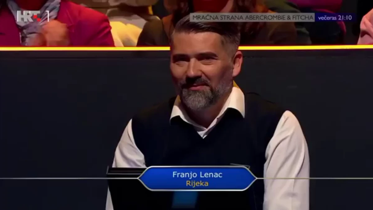 Franjo Lenac | Who Wants To Be A Millionaire Wiki | Fandom