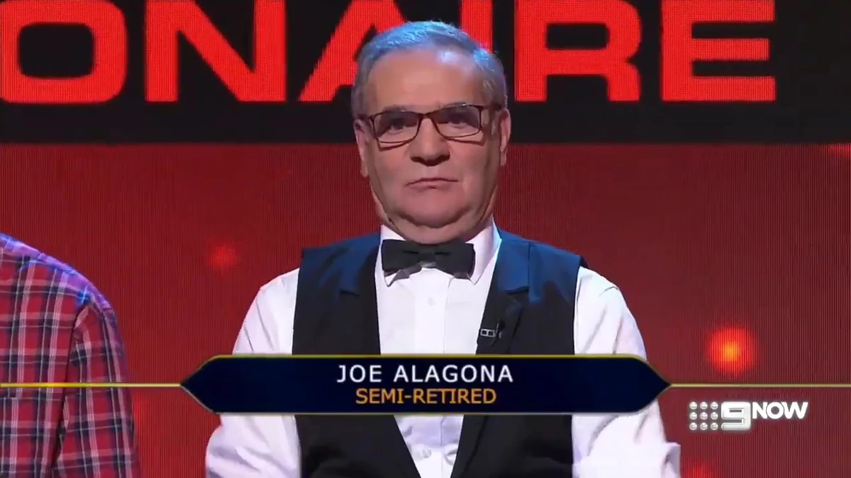 Joe Alagona | Who Wants To Be A Millionaire Wiki | Fandom