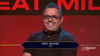 Nick Savvas | Who Wants To Be A Millionaire Wiki | Fandom