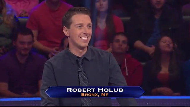 Robert Holub | Who Wants To Be A Millionaire Wiki | Fandom