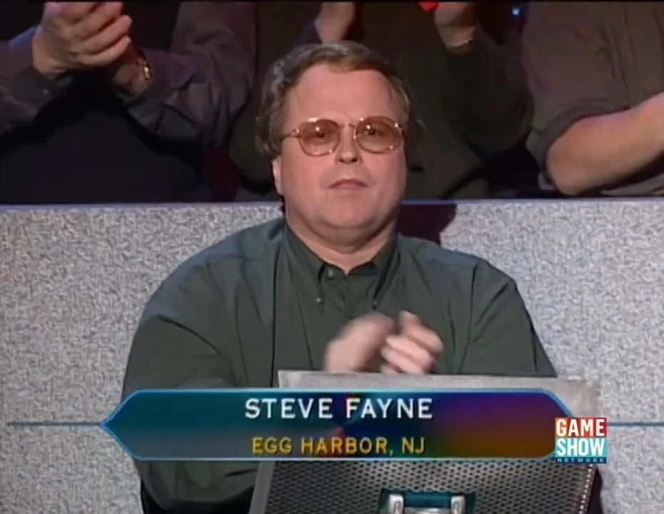 Steve Fayne | Who Wants To Be A Millionaire Wiki | Fandom