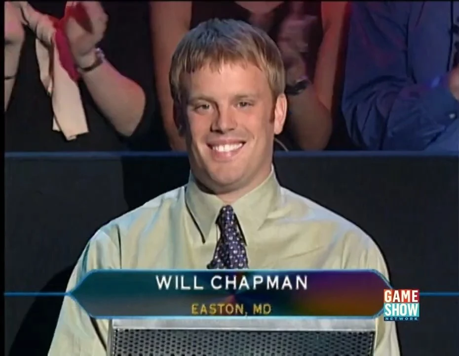 Will Chapman | Who Wants To Be A Millionaire Wiki | Fandom