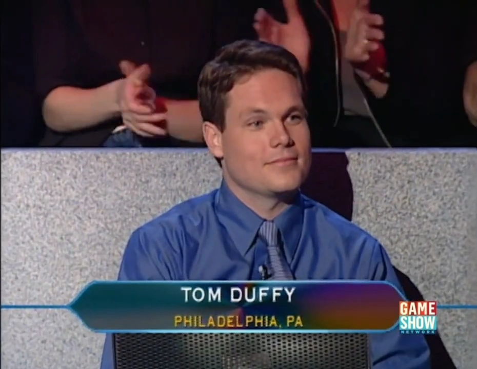 Tom Duffy | Who Wants To Be A Millionaire Wiki | Fandom