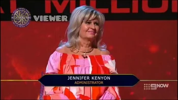 Jennifer Kenyon | Who Wants To Be A Millionaire Wiki | Fandom