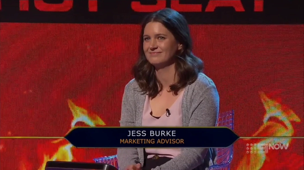 Jess Burke | Who Wants To Be A Millionaire Wiki | Fandom