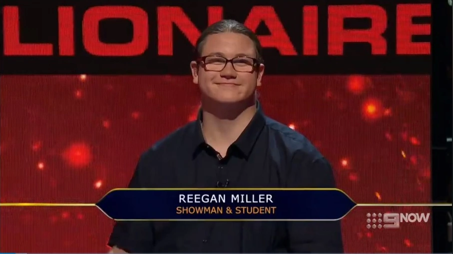 Reegan Miller | Who Wants To Be A Millionaire Wiki | Fandom