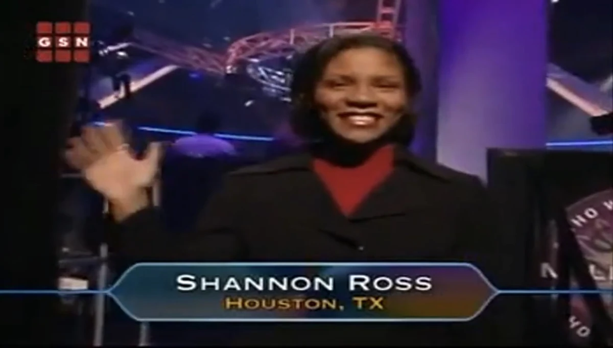 Shannon Ross | Who Wants To Be A Millionaire Wiki | Fandom