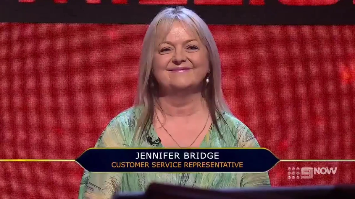 Jennifer Bridge | Who Wants To Be A Millionaire Wiki | Fandom