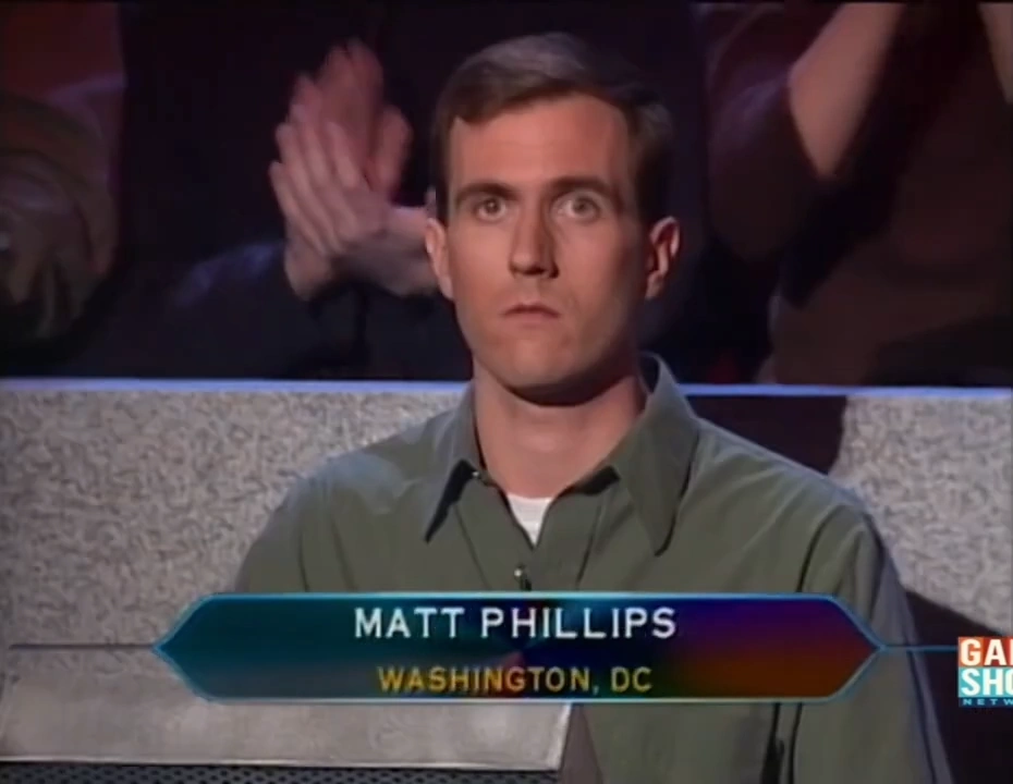 Matt Phillips | Who Wants To Be A Millionaire Wiki | Fandom