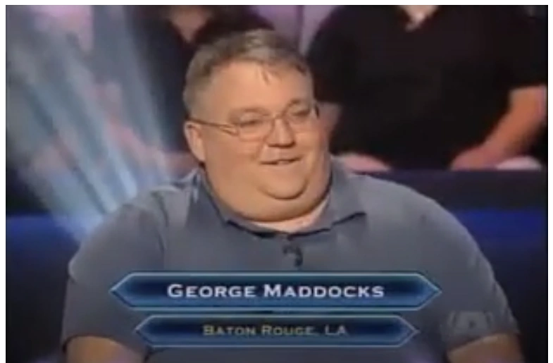 George Maddocks | Who Wants To Be A Millionaire Wiki | Fandom