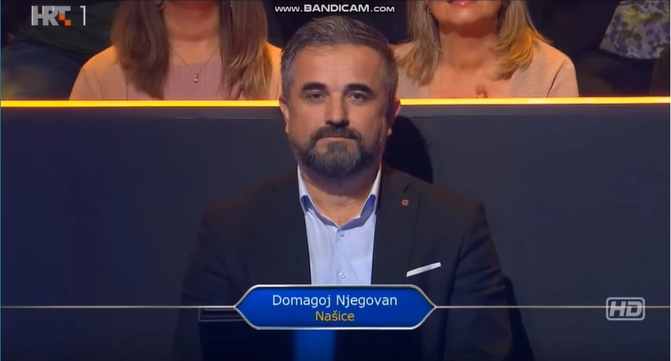 Domagoj Njegovan | Who Wants To Be A Millionaire Wiki | Fandom