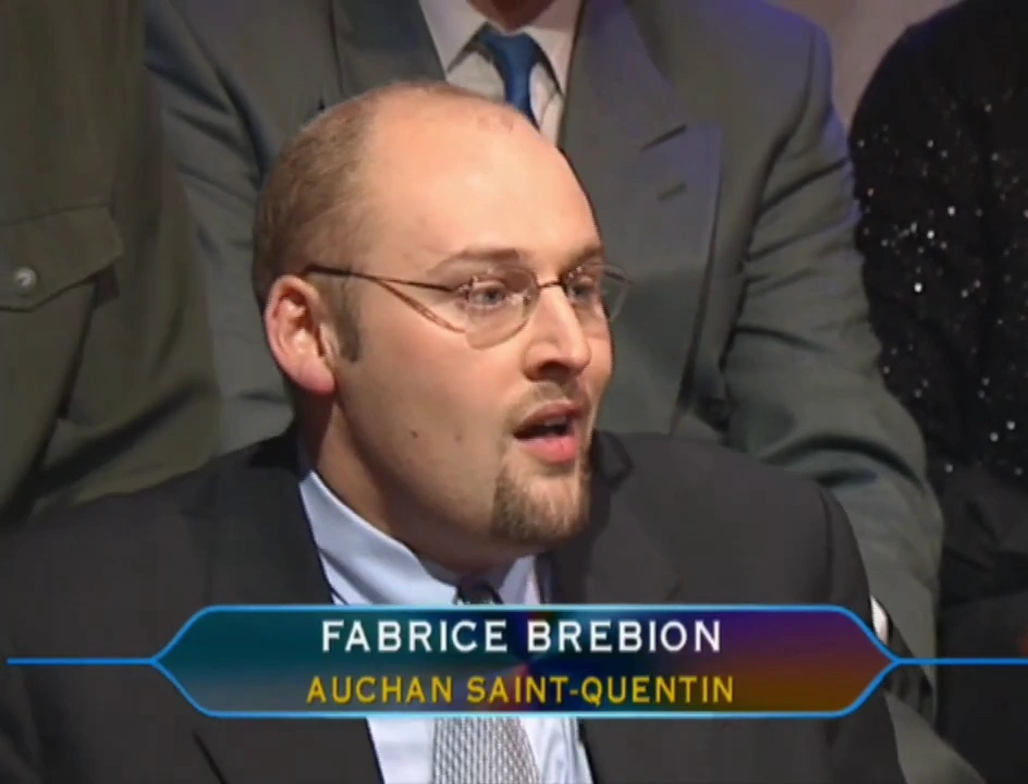 Fabrice Brebion | Who Wants To Be A Millionaire Wiki | Fandom