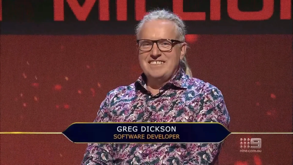 Greg Dickson | Who Wants To Be A Millionaire Wiki | Fandom