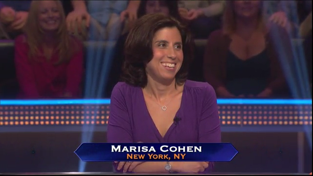Marisa Cohen Who Wants To Be A Millionaire Wiki Fandom