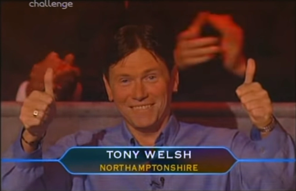 Tony Welsh | Who Wants To Be A Millionaire Wiki | Fandom