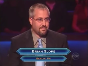 Brian Slope | Who Wants To Be A Millionaire Wiki | Fandom