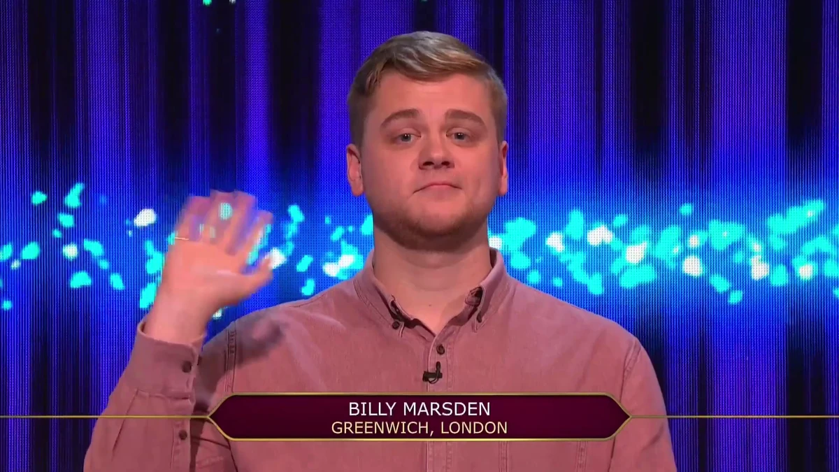 Billy Marsden | Who Wants To Be A Millionaire Wiki | Fandom