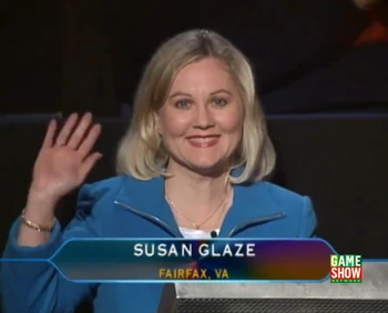 Susan Glaze | Who Wants To Be A Millionaire Wiki | Fandom