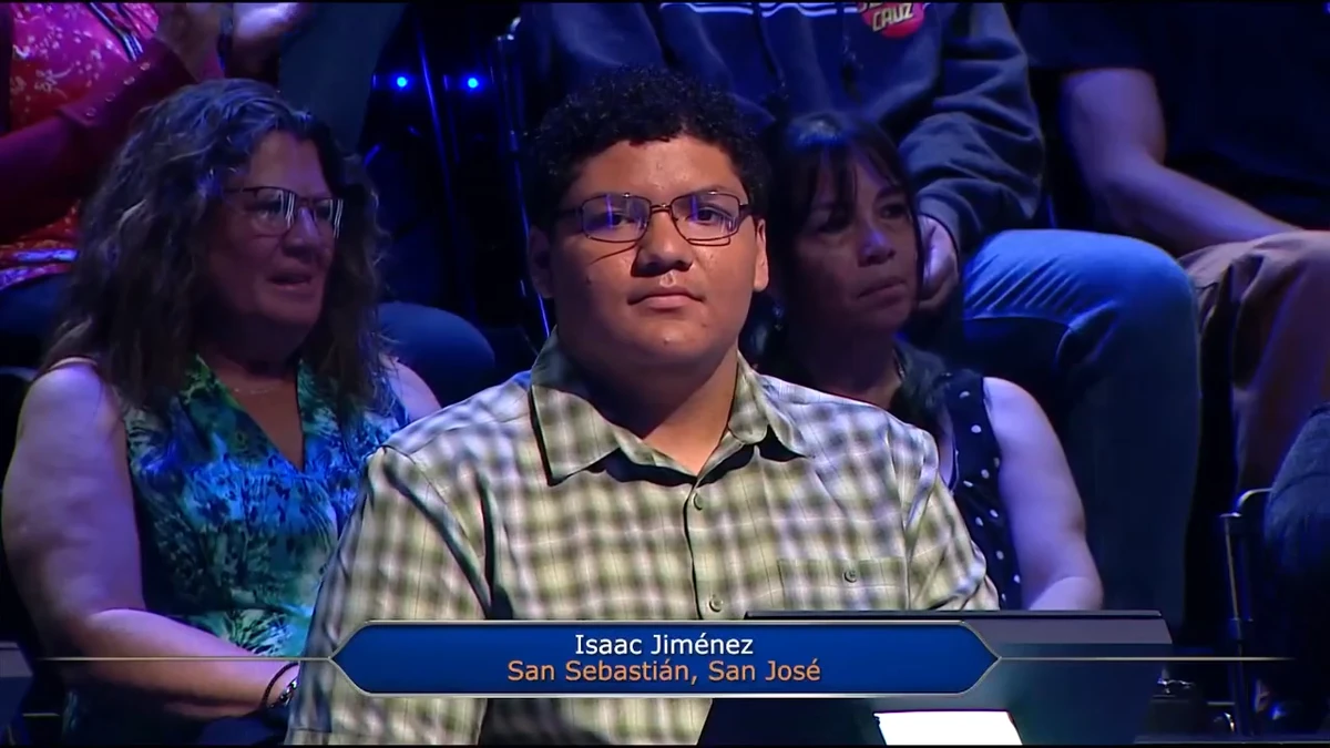 Isaac Jiménez | Who Wants To Be A Millionaire Wiki | Fandom