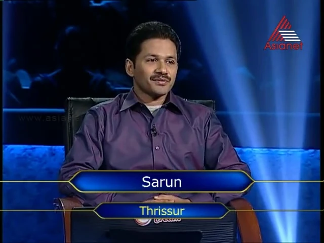 Sarun S. S. | Who Wants To Be A Millionaire Wiki | Fandom
