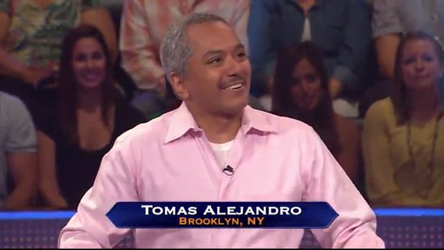 Tomas Alejandro | Who Wants To Be A Millionaire Wiki | Fandom