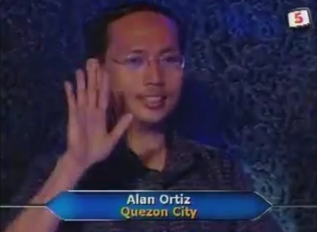 Alan Ortiz | Who Wants To Be A Millionaire Wiki | Fandom