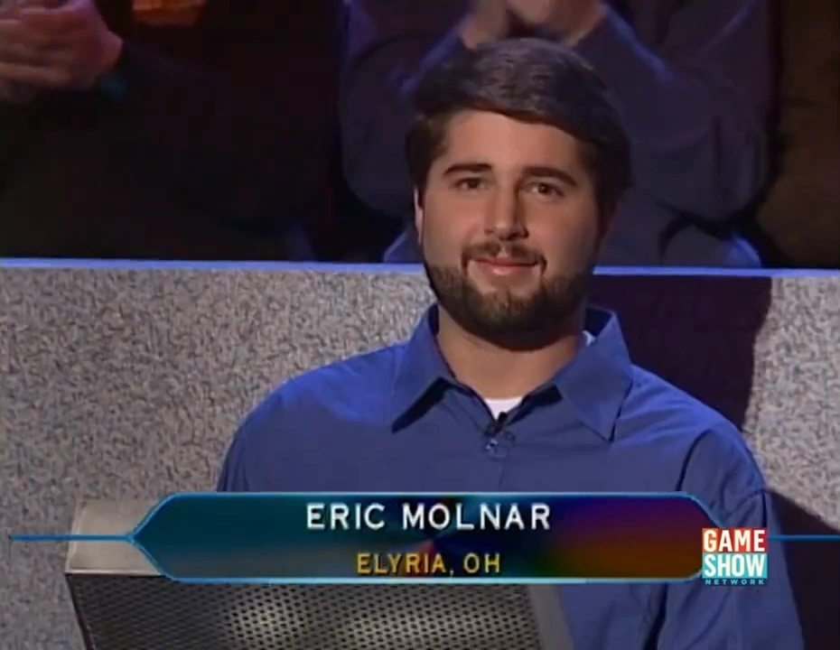 Eric Molnar | Who Wants To Be A Millionaire Wiki | Fandom