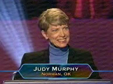 Judy Murphy | Who Wants To Be A Millionaire Wiki | Fandom