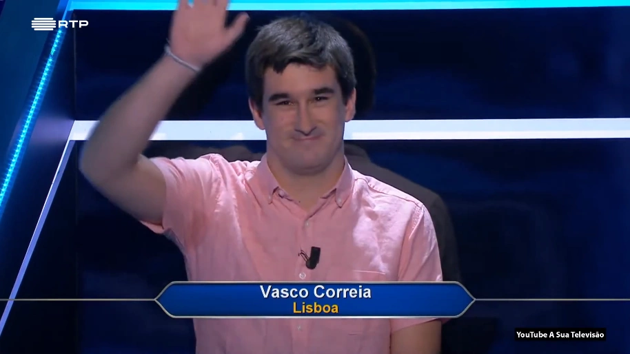 Vasco Correia | Who Wants To Be A Millionaire Wiki | Fandom