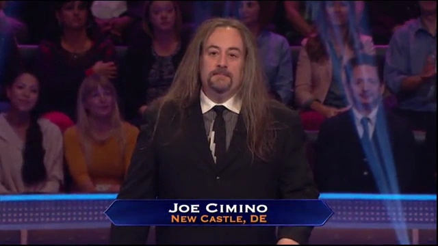 Joe Cimino | Who Wants To Be A Millionaire Wiki | Fandom