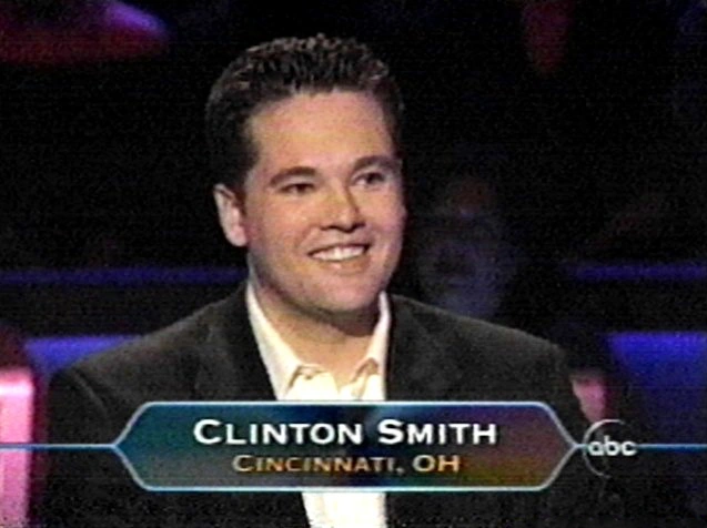 Clinton Smith | Who Wants To Be A Millionaire Wiki | Fandom