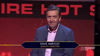 Dave Hartley | Who Wants To Be A Millionaire Wiki | Fandom