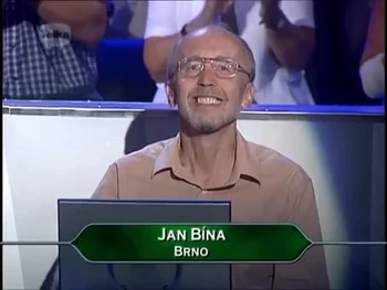 Jan Bína | Who Wants To Be A Millionaire Wiki | Fandom